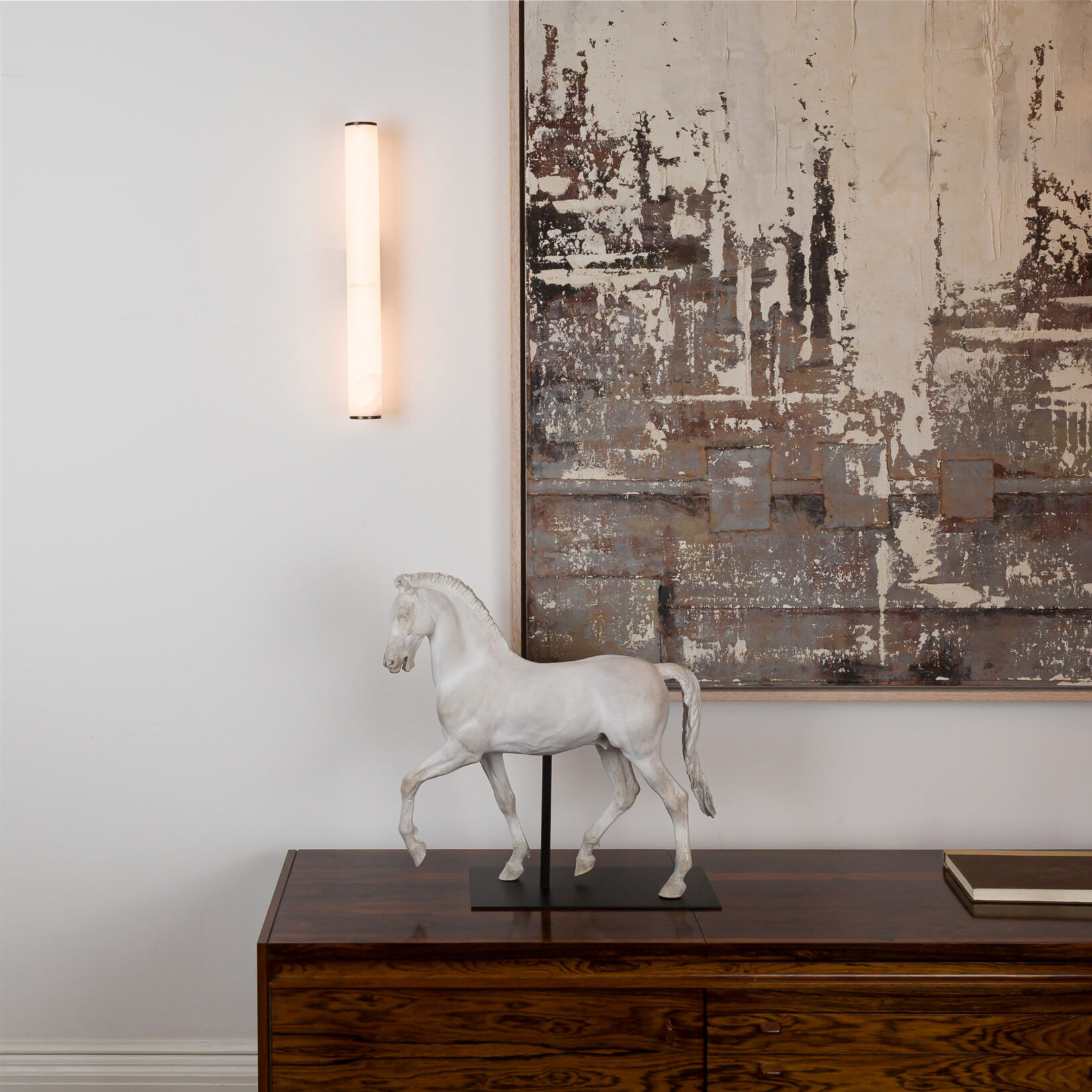 Sarral Alabaster Wall Light - 3 Size Options - alabaster wall lights