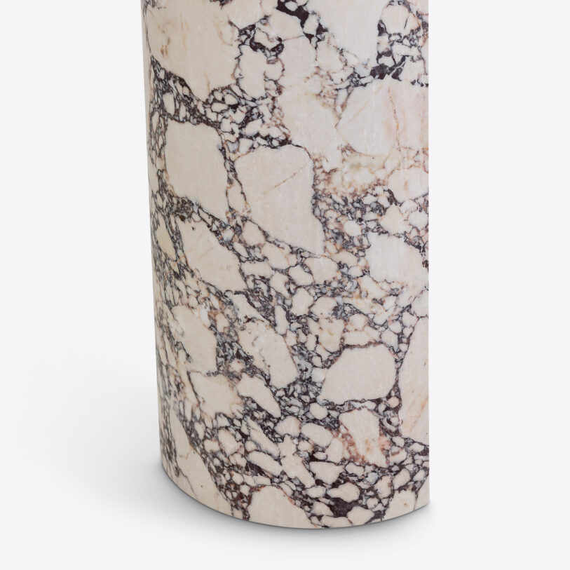 Riviera Viola Marble Console Table - entrance hall marble console